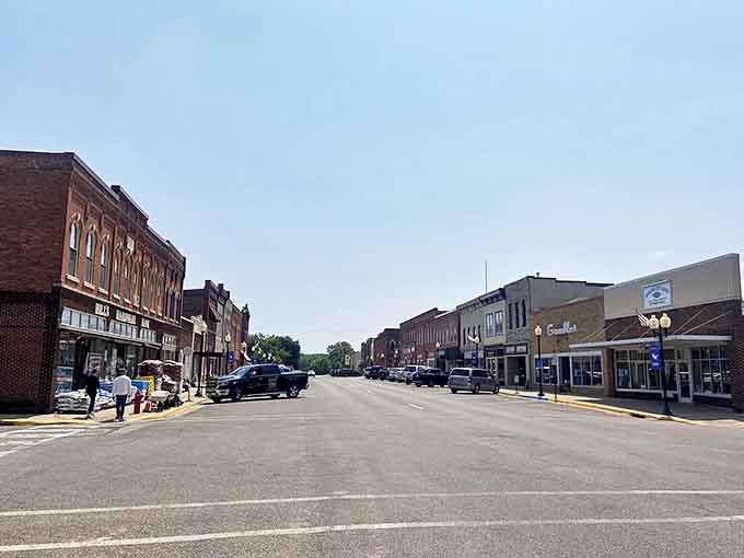 The Silver Star Saloon occupies a classic brick building where conversations between strangers often end in friendship.