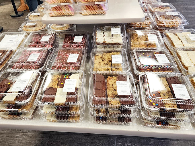 Bars and brownies tempt those looking for something beyond the signature donuts and cookies.