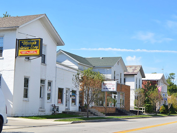 Downtown Lebanon's white-painted storefronts and small-town charm create a shopping experience where shopkeepers actually remember your name.