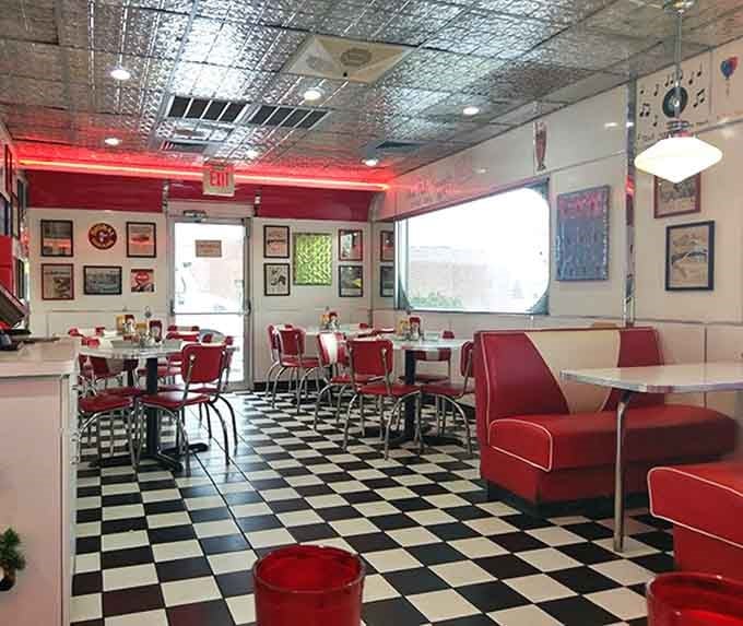 The dining area's unpretentious charm creates the perfect backdrop for morning conversations and maple syrup-induced happiness.