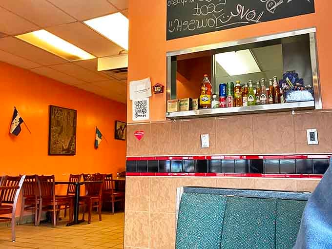 The dining room feels like someone's home in Honduras &ndash; unpretentious, warm, and ready to feed you until your pants protest.