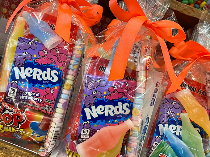 Nostalgia comes packaged in these Nerds boxes, ready to transport you back to simpler times with each crunchy bite.