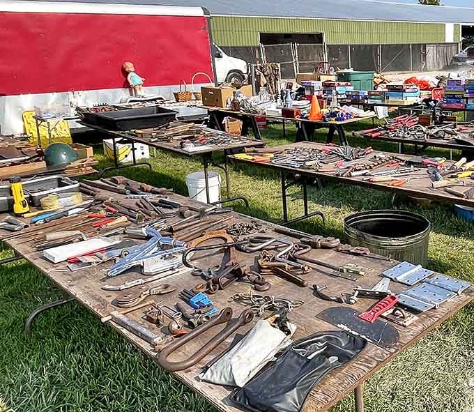 Tools with soul&mdash;each hammer, wrench and saw carries the phantom fingerprints of craftsmen who built America one project at a time.