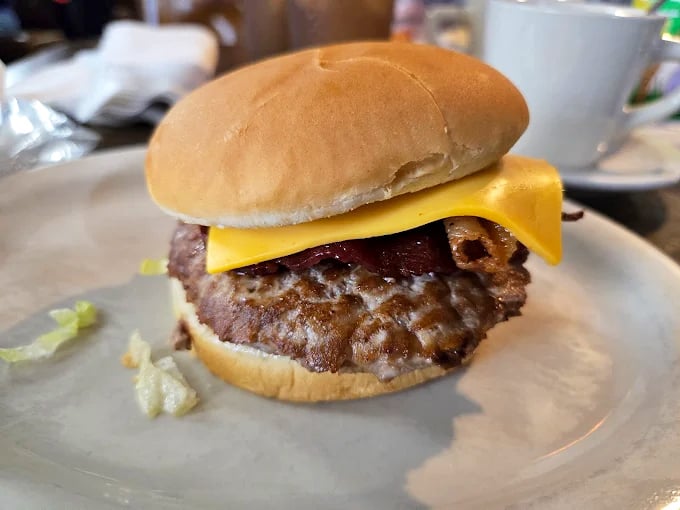 Simplicity perfected &ndash; a classic cheeseburger that doesn't need truffle oil or artisanal aioli to make your taste buds stand at attention.