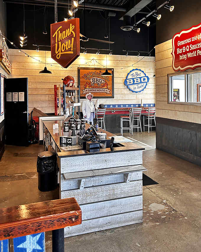 The order counter &ndash; where BBQ dreams come true and life-changing food decisions are made with surprising ease.