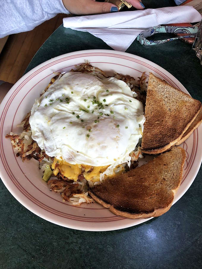 This breakfast skillet is the morning equivalent of a warm hug &ndash; comforting, substantial, and exactly what you needed.