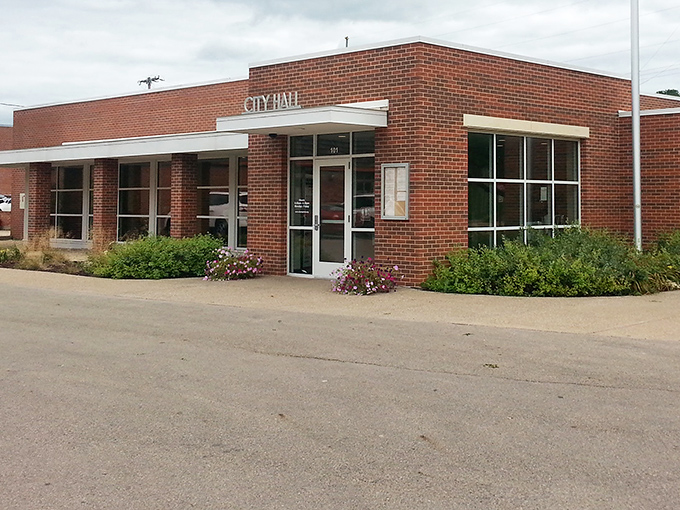 Even Galena's City Hall embraces architectural charm, proving that in this special town, civic buildings deserve the same care as grand homes.
