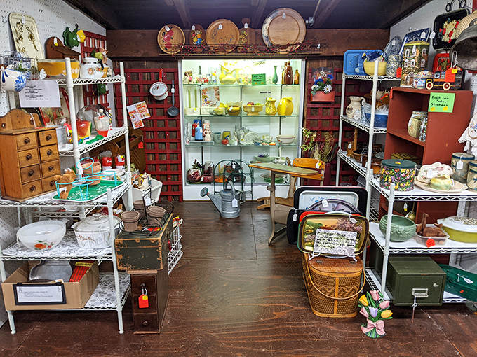 Inside Cobblestone Cottage, every shelf tells a story, every item waits patiently for someone to continue its journey.