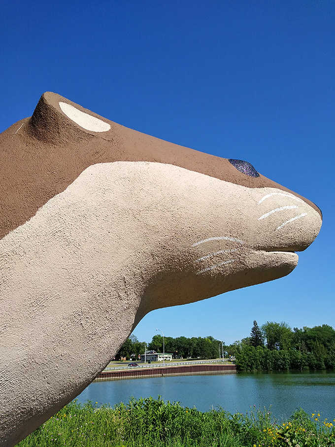 The detail work on Otto's face shows surprising craftsmanship. Those whiskers weren't just slapped on as an afterthought.