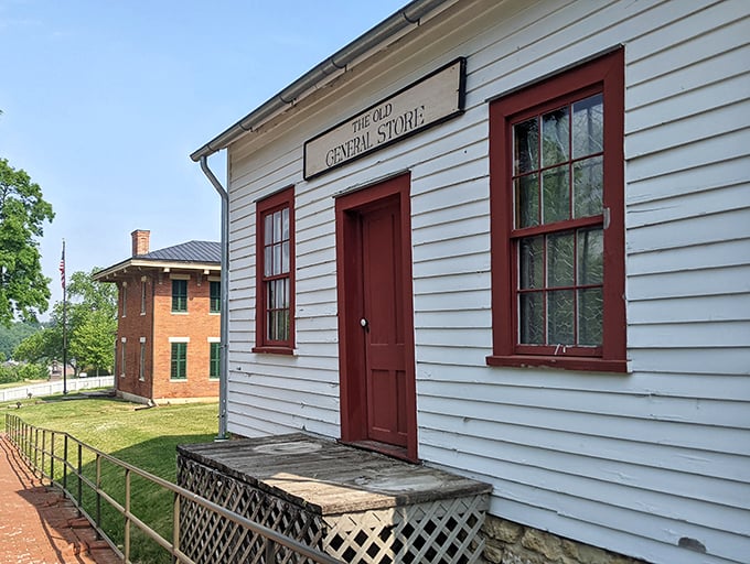 Step inside and half-expect to trade gold dust for provisions, though credit cards work fine in this preserved mercantile.