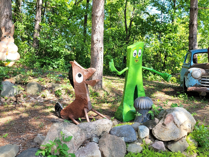 Gumby and Pokey come to life in Minnesota! These childhood clay animation stars prove friendship is flexible across generations.