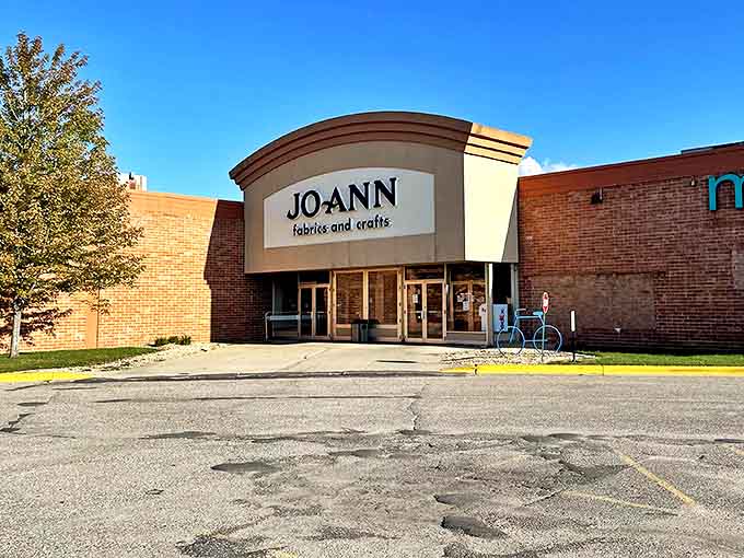 JoAnn Fabrics provides creative inspiration for visitors who catch the crafting bug after seeing handmade treasures in local antique shops.
