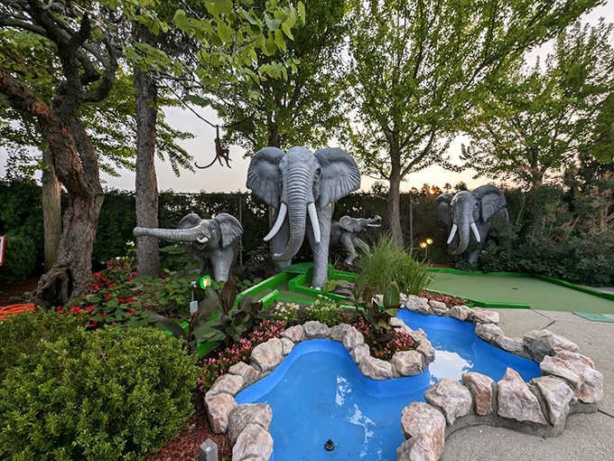 Where elephants roam and golf balls swim &ndash; a safari adventure that requires only a putter instead of a passport.