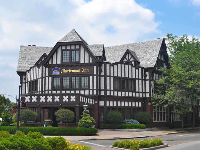 Tudor architecture that makes you check your GPS &ndash; are we still in Ohio or did we accidentally drive to a quaint English village?