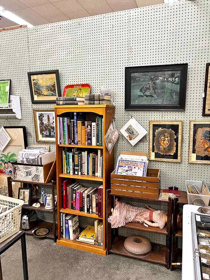 Literary treasures and forgotten classics share shelf space with the occasional oddity&mdash;like finding intellectual gold in a paper mine.