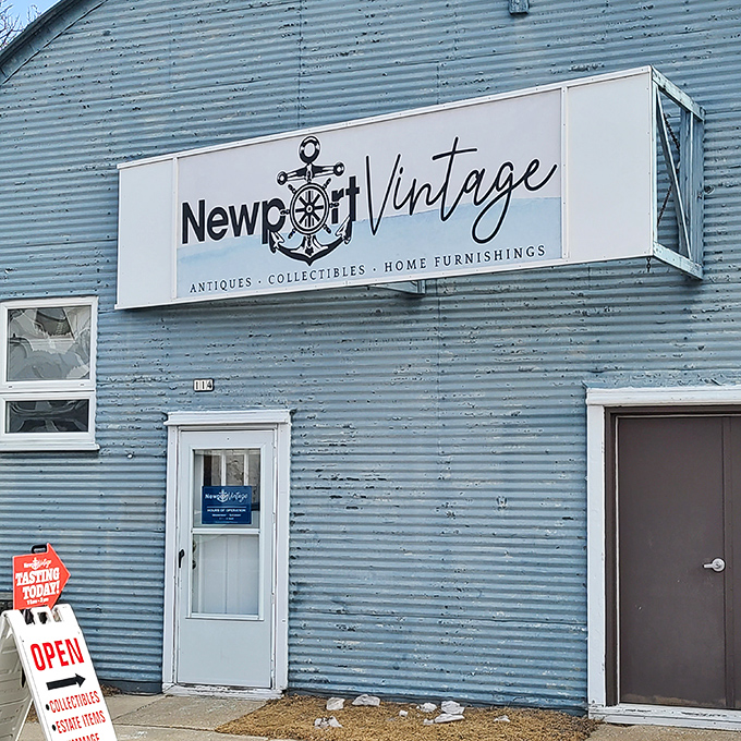 Newport Vintage showcases nautical treasures and collectibles that celebrate Port Washington's rich maritime history.