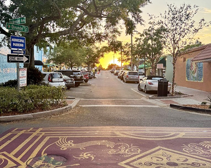 As the sun sets over Cocoa Village, the streets around the theater come alive with theatergoers seeking pre-show dinner or post-performance drinks.