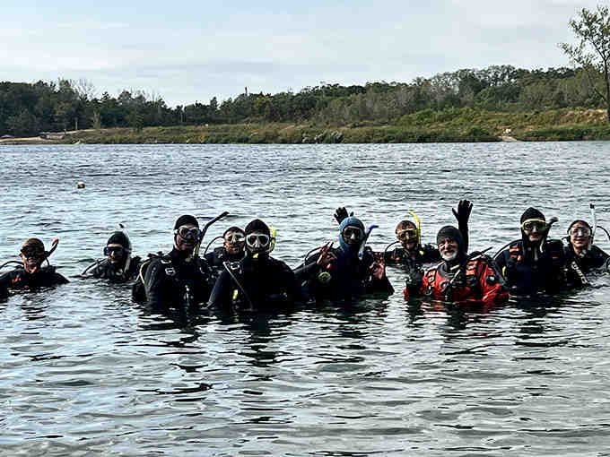 Scuba divers discover underwater treasures in Illinois &ndash; proving you don't need an ocean to find adventure beneath the surface.