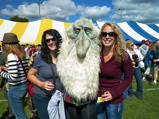 
The Thirsty Troll Brewfest brings together craft beer enthusiasts and folklore fans, with this costumed character stealing the show between sips.