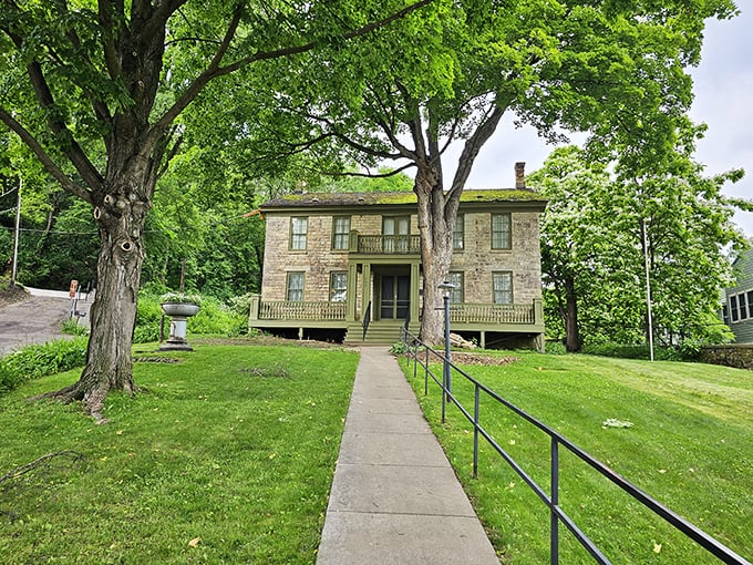 The Warden's House Museum stands as a limestone testament to history&mdash;where prison tales and Victorian domestic life intersect.