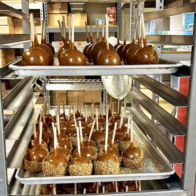 These caramel apples aren't just dipped&mdash;they're transformed into glistening works of art that make fruit consumption feel downright decadent and rebellious.