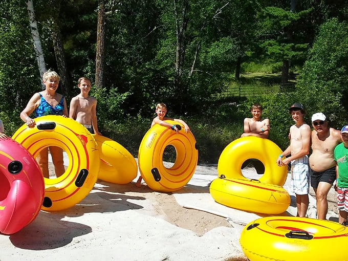 Tubing creates the perfect backdrop for those "remember when" family moments that last long after summer fades.