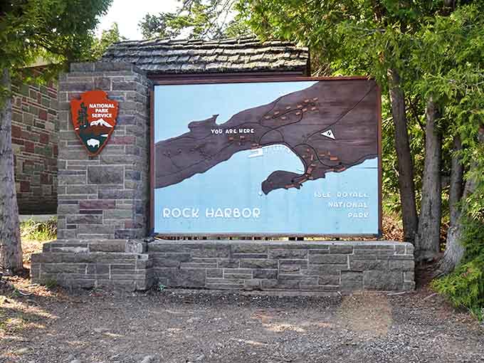 "You are here" never felt so remote or so right, with miles of wilderness in every direction.