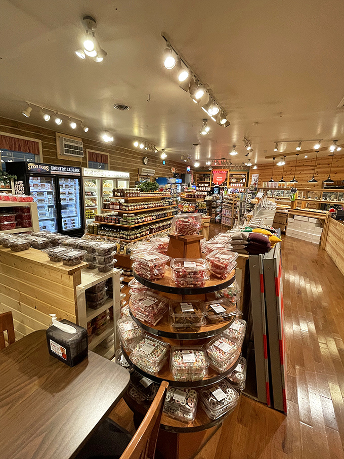 A general store section that would make your great-grandparents nod in approval. Every shelf holds something worth discovering.