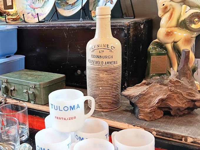 Everyday objects from another era transform into collectible treasures, their original purposes sometimes mysterious to modern eyes.