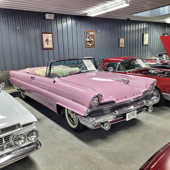 This classic Lincoln Continental convertible represents American luxury at its finest &ndash; when cars were measured in yards, not feet.