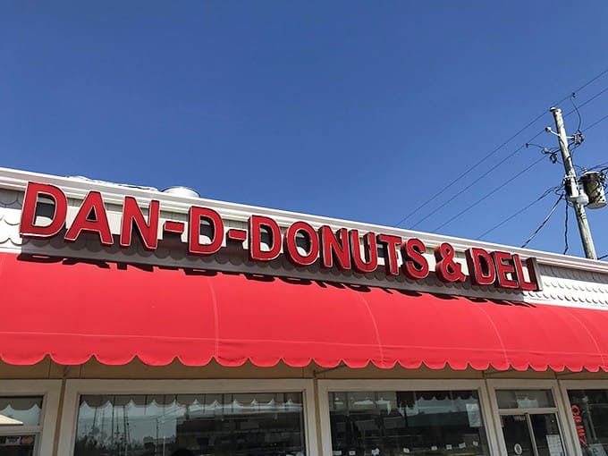 That red signage against the Florida blue sky &ndash; a beacon of hope for the hungry and a landmark that's guided generations to donut bliss.