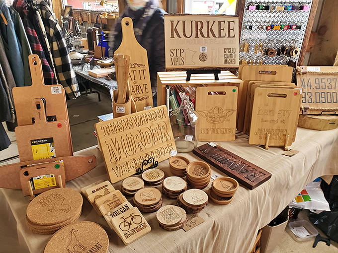 Wooden cutting boards and coasters with clever sayings prove that even in our digital age, we still crave tactile, handcrafted items.