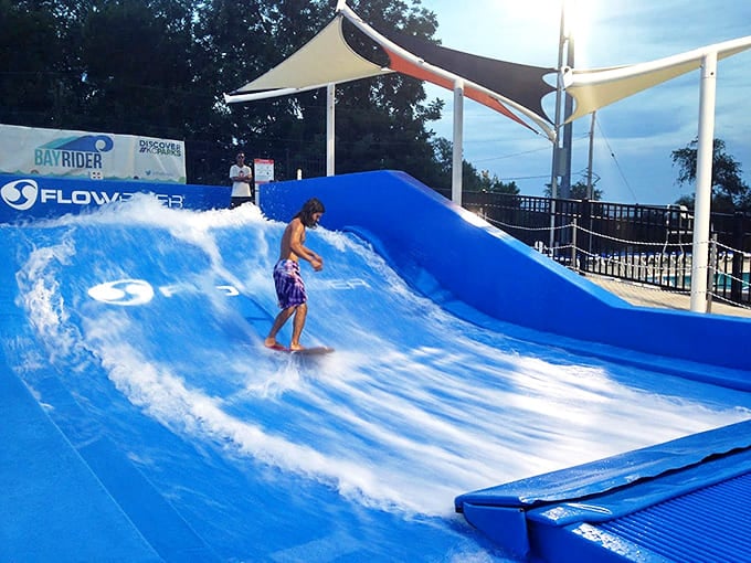 The FlowRider creates perpetual waves for landlocked surfers &ndash; bringing ocean thrills to the land of 10,000 lakes.