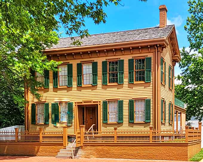 Lincoln's meticulously preserved Springfield home offers visitors a glimpse into the private life of America's 16th president.