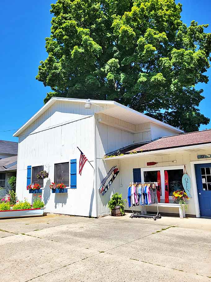 Lucy & Nellies brightens the streetscape with its cheerful exterior and carefully displayed wares &ndash; proving small shops can thrive in the Amazon age.