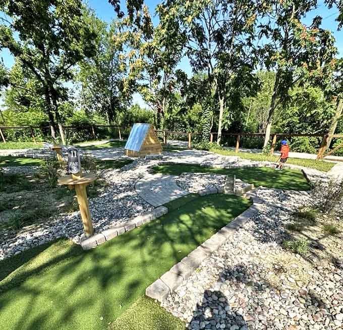 Mini golf with maximum charm &ndash; creative holes wind through landscaped terrain offering friendly competition for all ages.