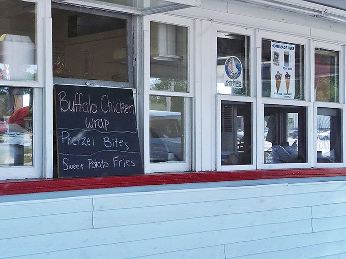 Daily specials that inspire detours: The chalkboard menu additions keep regulars coming back to see what new delights await discovery.