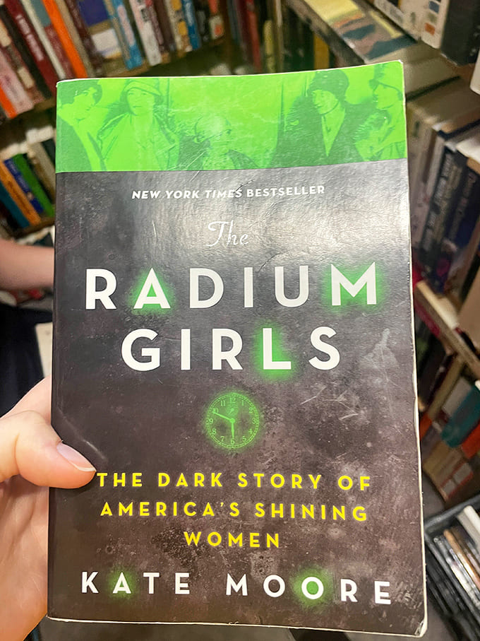 Kate Moore's haunting historical account reminds us that the best bookstores stock stories that matter, not just what's trending.