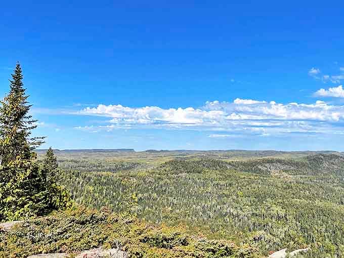 Where the horizon seems to curve with the earth itself. On clear days, you can almost convince yourself you see tomorrow.