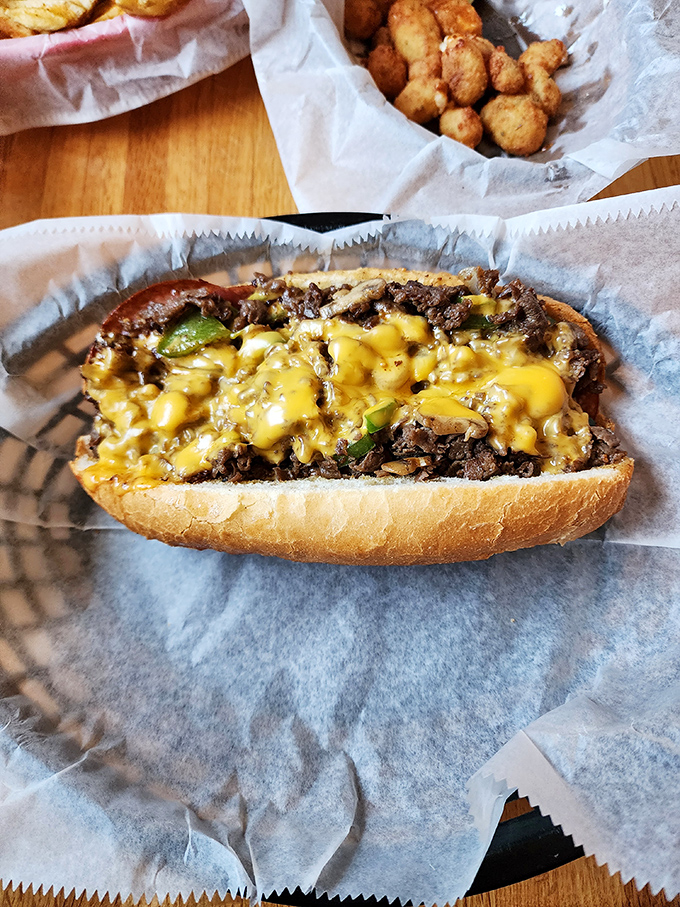 This teriyaki-infused cheesesteak creates a flavor alliance that brings balance to the Force and satisfaction to your taste buds.
