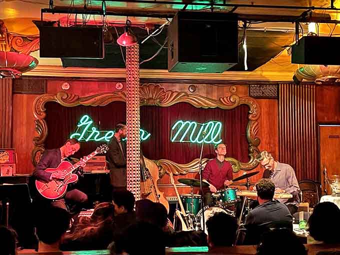 Musicians don't just perform at the Green Mill; they commune with nearly a century of notes that came before them.