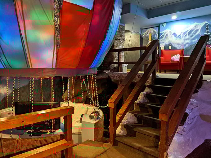 The Hot Air Balloon suite lets you drift away in colorful comfort &ndash; all the whimsy of ballooning with zero chance of unexpected landings.