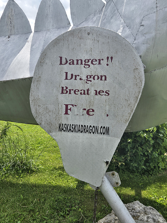 "Danger!! Dragon Breathes Fire" warns the sign &ndash; part safety notice, part irresistible invitation to witness something extraordinary.