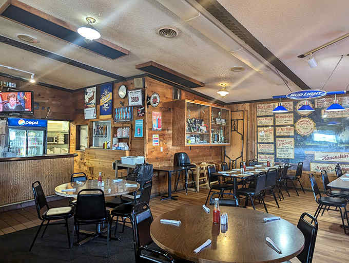 The dining area feels like your coolest relative's living room &ndash; if that relative collected fascinating art and served incredible breakfast.