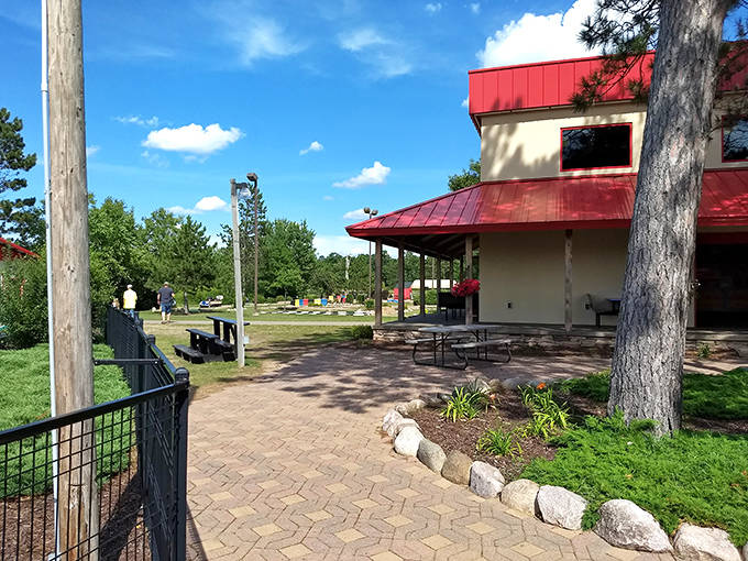 The perfect pit stop &ndash; Northland's comfortable seating areas provide a welcome break between adrenaline-pumping activities.