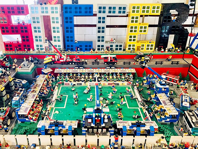 Sports fans rejoice! This stadium captures all the excitement of game day, minus the overpriced concessions and parking nightmares.