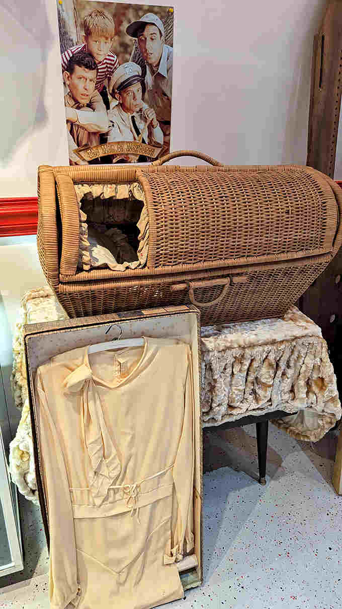 Not even pets were forgotten &ndash; this vintage wicker carrier reminds us that Americans have long considered animal companions worthy of proper farewells.