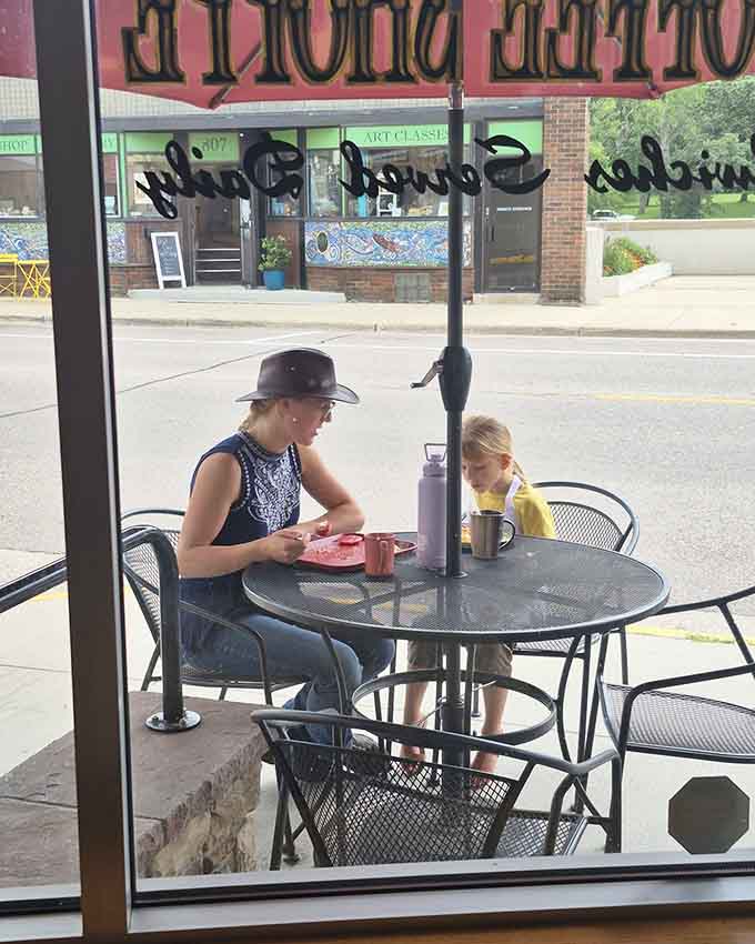 Nothing says quality time like sharing treats at a local bakery, where calories don't count and memories are made.