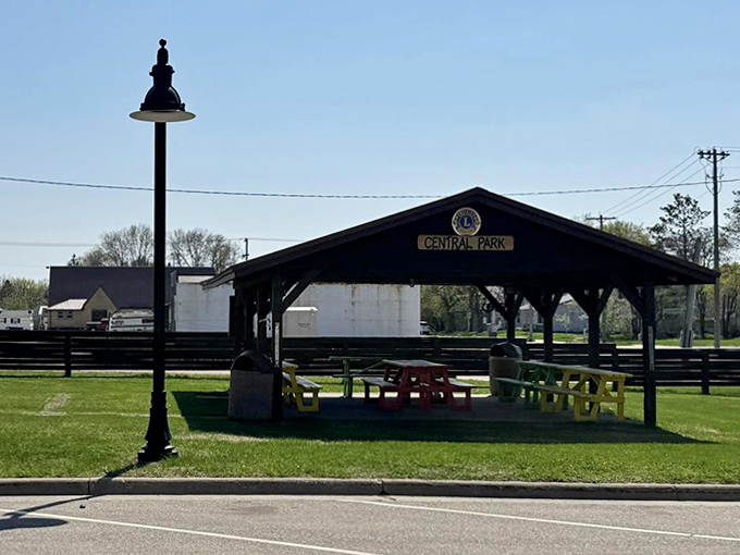 The Central Park pavilion hosts everything from family reunions to impromptu jam sessions under its protective roof.