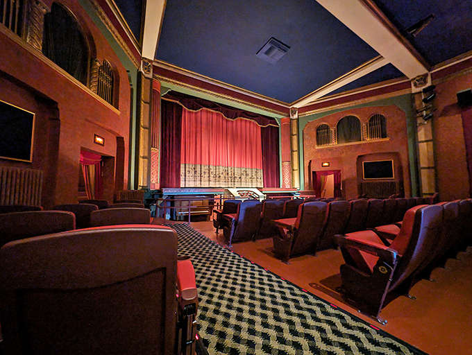 Every seat offers a perfect view in this intimate theater where movies aren't just watched &ndash; they're experienced.